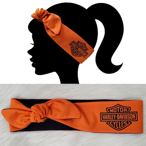 Accessories | Harley Davidson Ladies Top Knot Headband | Poshmark